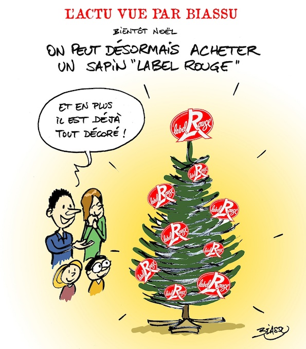 Sapin label rouge: Biassu en fait son actu